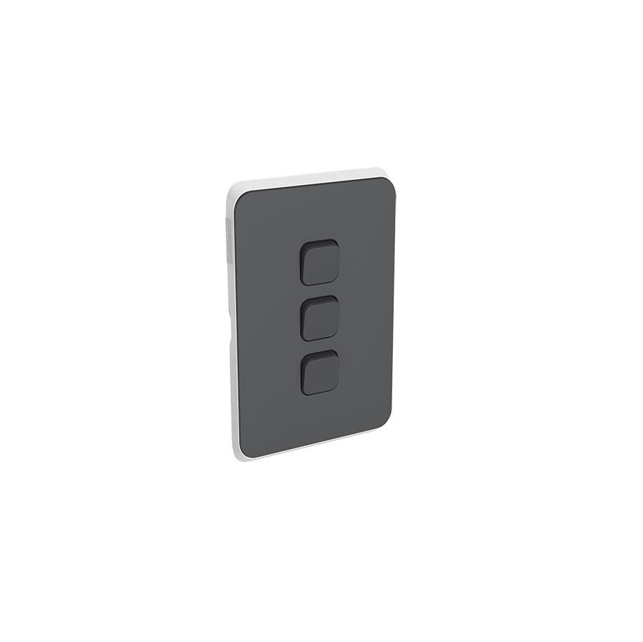CLIPSAL Iconic Switch Series Anthracite Skin Only – The Electrical Guys